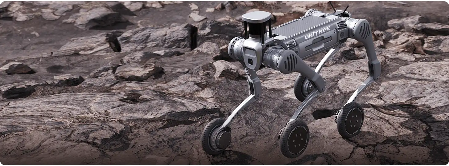 Unitree B2-W Go Further with Higher Efficiency - Unitree Robotics